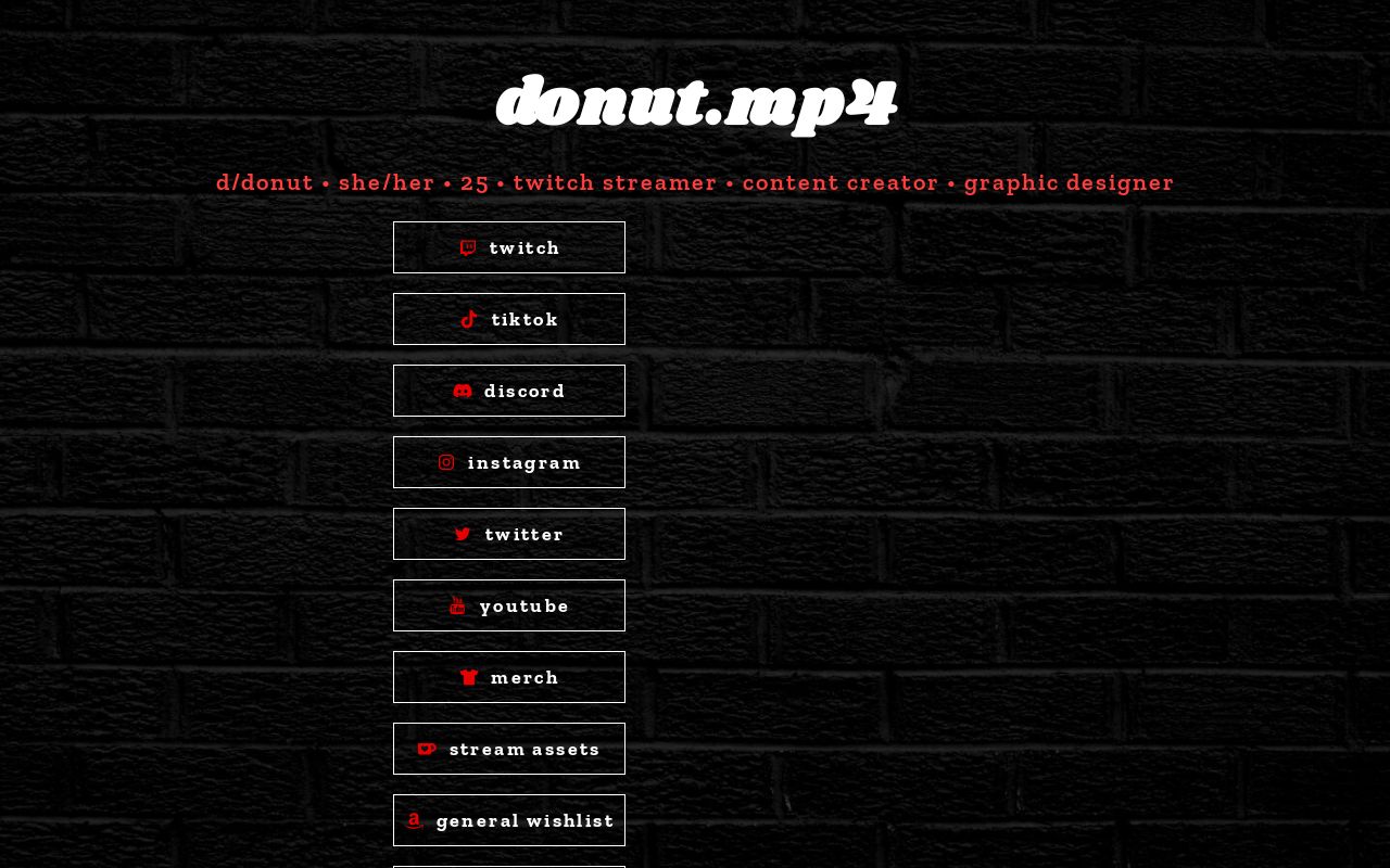 donut’s corner of the internet